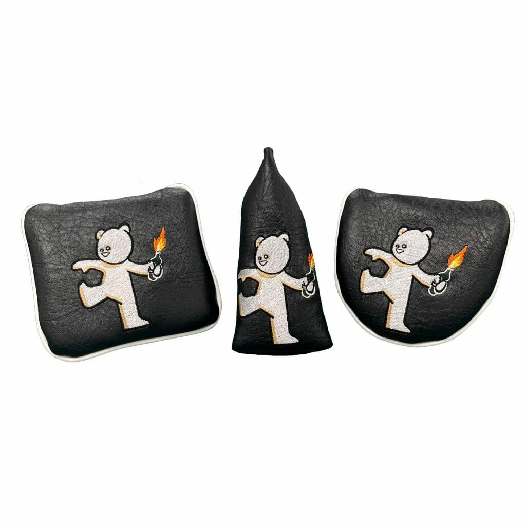 Banksy Teddy Bear Putter Covers - Scott Readman Concepts
